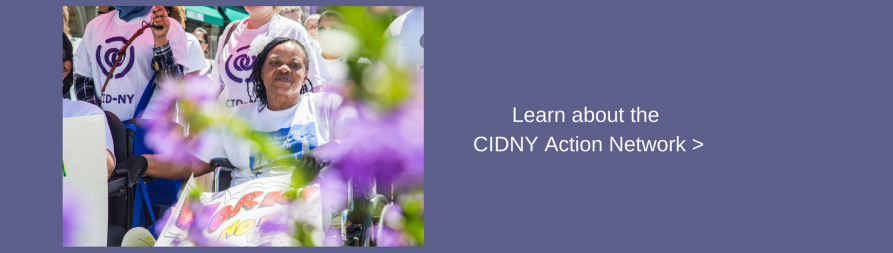 Learn about the CIDNY Action Network (1) – Center for Independence of ...