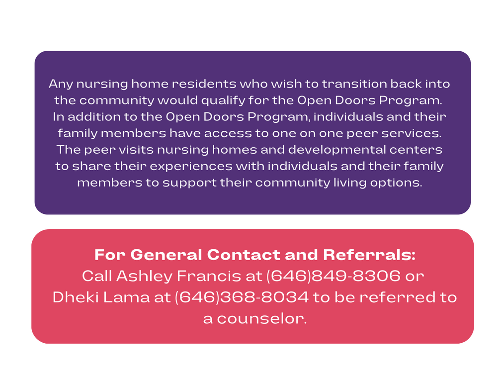 Open Doors Transition Center – Center for Independence of the Disabled ...